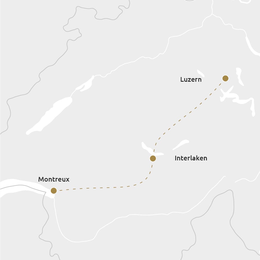 Treinreis Zwitserland Golden Pass | Destin Travel